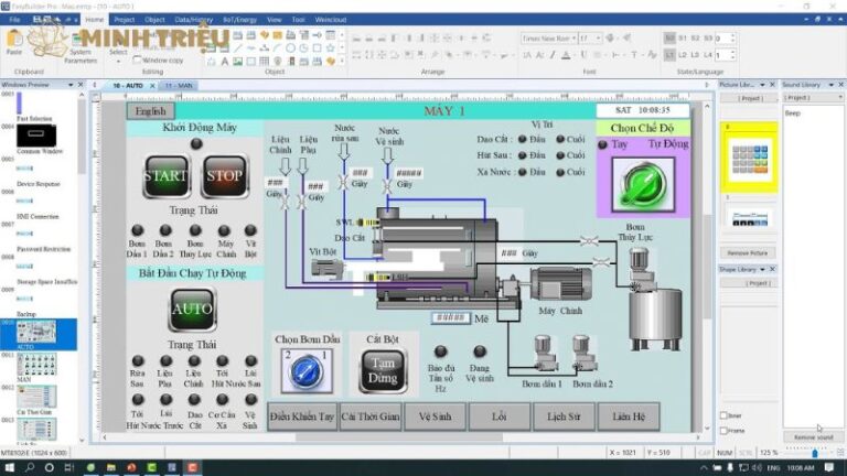 Ngôn ngữ lập trình HMI (Macro, Script): Nâng tầm giao diện người-máy ...