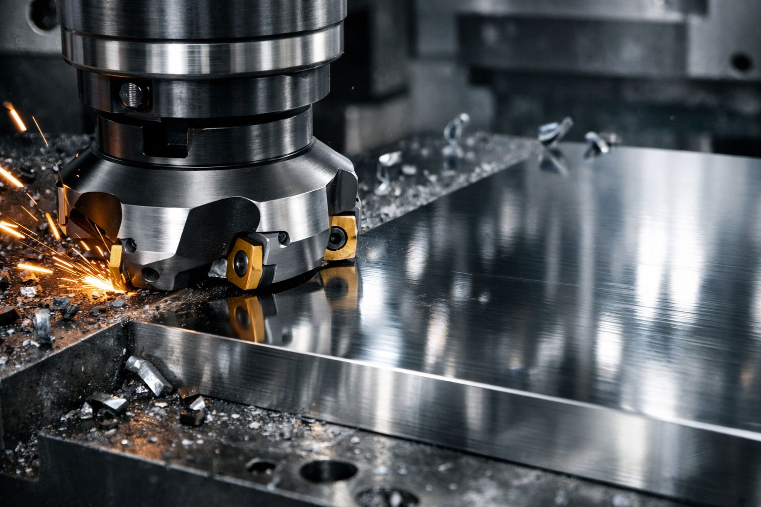 Dao phay mặt phẳng là gì? Cách chọn dao phay mặt tối ưu cho máy CNC ...